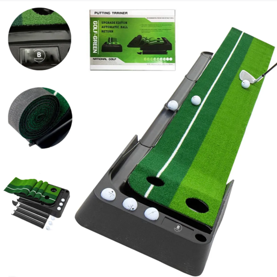 Indoor Golf Putting Green with Ball Return | Spectra Press and Promotions